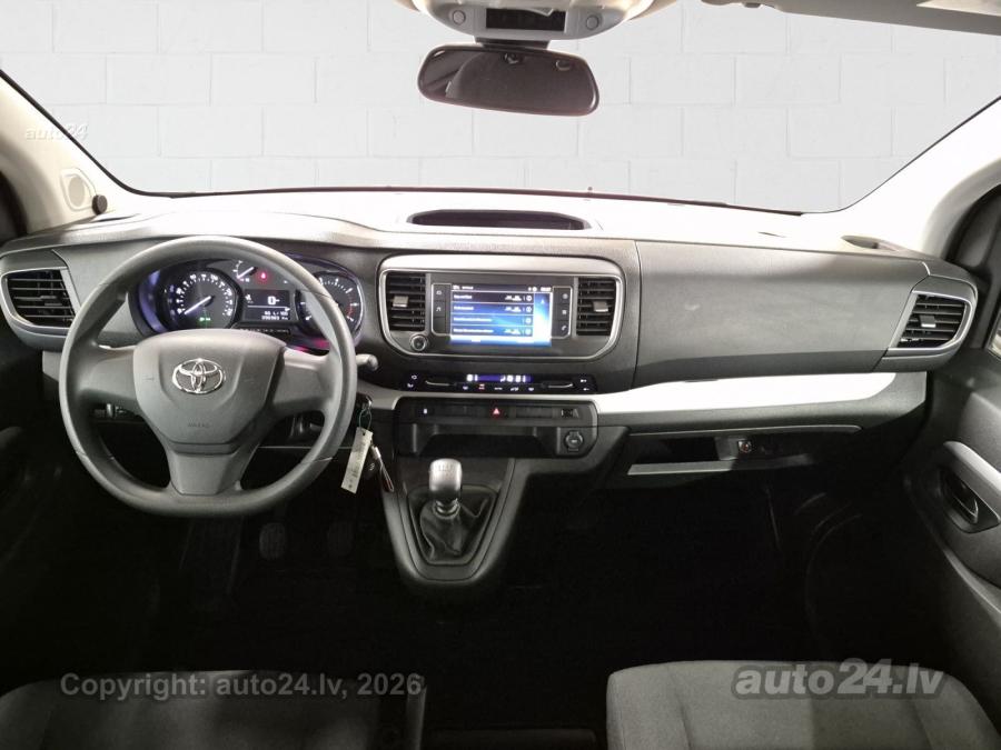 Black Toyota Proace 2023 in Tallinn, with an engine capacity of 2.00 L and mileage of 97 thousand km for 29900 €, photo 9 on AUTOMOTO.COM.LV