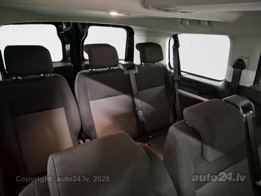 Black Toyota Proace 2023 in Tallinn, with an engine capacity of 2.00 L and mileage of 97 thousand km for 29900 €, photo 17 on AUTOMOTO.COM.LV