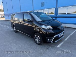 Black Toyota Proace 2023 in Tallinn, with an engine capacity of 2.00 L and mileage of 222 thousand km for 33490 €, photo  on AUTOMOTO.COM.LV