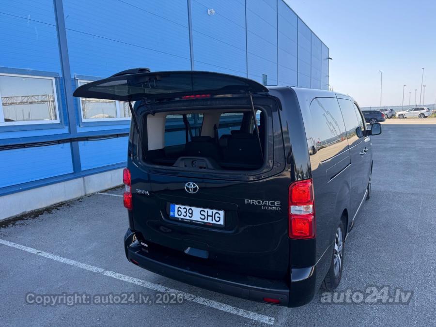 Melns Toyota Proace 2023 Tallina, ar dzinēja tilpumu 2.00 L un nobraukumu 222 tūkst. km par 33490 €, foto 8 vietnē AUTOMOTO.COM.LV