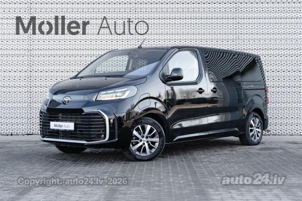 Melns Toyota Proace 2024 Rīga, ar dzinēja tilpumu 0.00 L un nobraukumu 5 tūkst. km par 40889 €, foto 1 vietnē AUTOMOTO.COM.LV