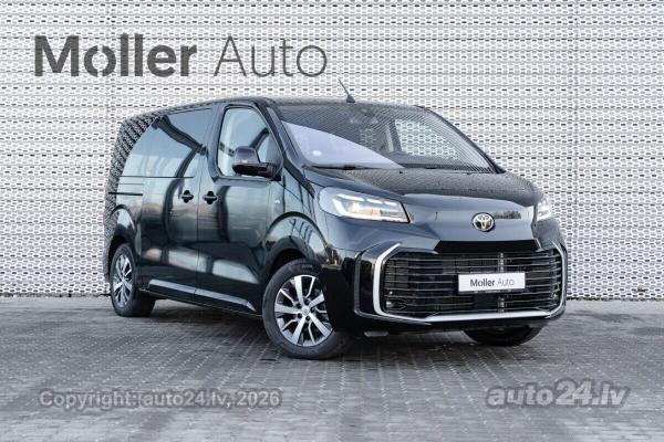 Melns Toyota Proace 2024 Rīga, ar dzinēja tilpumu 0.00 L un nobraukumu 5 tūkst. km par 40889 €, foto 2 vietnē AUTOMOTO.COM.LV