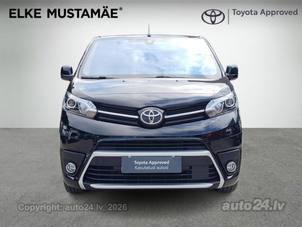 Black Toyota Proace 2024 in Tallinn, with an engine capacity of 2.00 L and mileage of 56 thousand km for 40995 €, photo 5 on AUTOMOTO.COM.LV