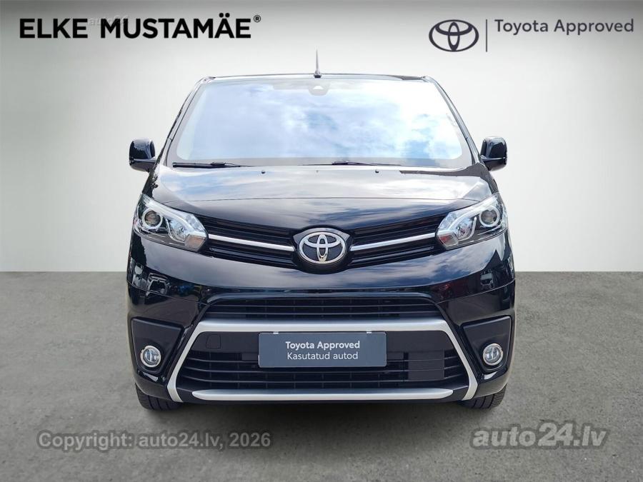 Black Toyota Proace 2024 in Tallinn, with an engine capacity of 2.00 L and mileage of 56 thousand km for 40995 €, photo 6 on AUTOMOTO.COM.LV