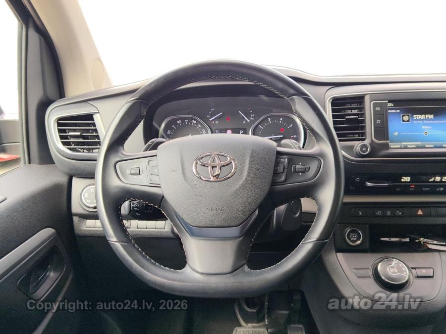 Black Toyota Proace 2024 in Tallinn, with an engine capacity of 2.00 L and mileage of 56 thousand km for 40995 €, photo 10 on AUTOMOTO.COM.LV