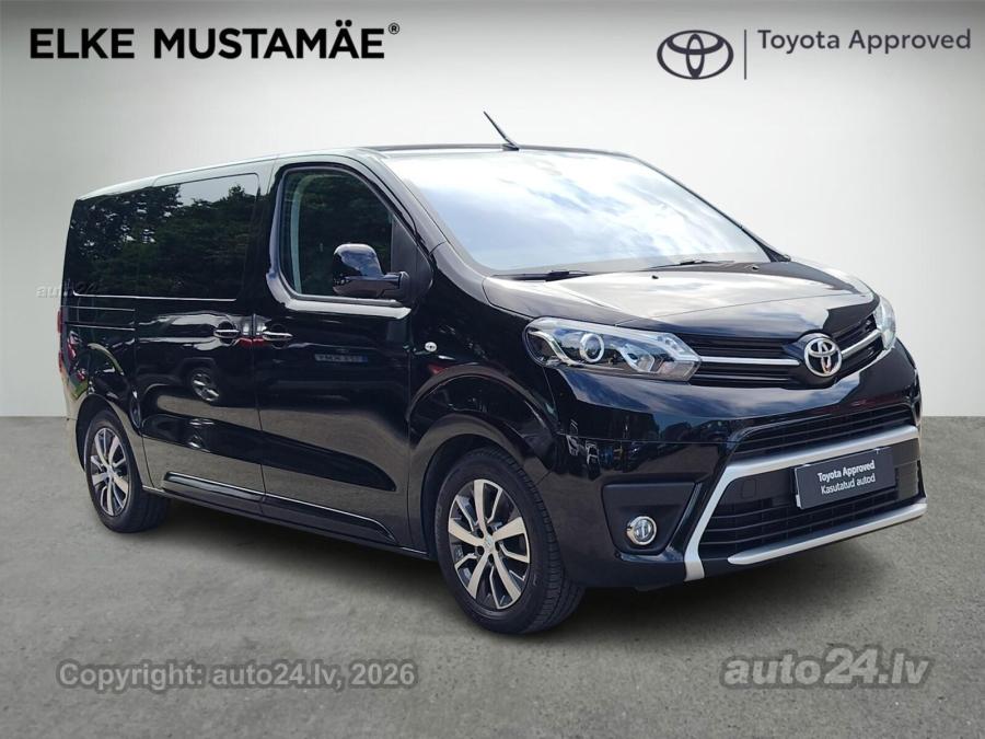 Black Toyota Proace 2024 in Tallinn, with an engine capacity of 2.00 L and mileage of 56 thousand km for 40995 €, photo 19 on AUTOMOTO.COM.LV