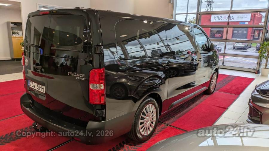 Черный Тойота Proace 2024 в Таллин, объемом двигателя 2.00 л и пробегом 39 тыс. км за 39990 €, фото 6 на AUTOMOTO.COM.LV