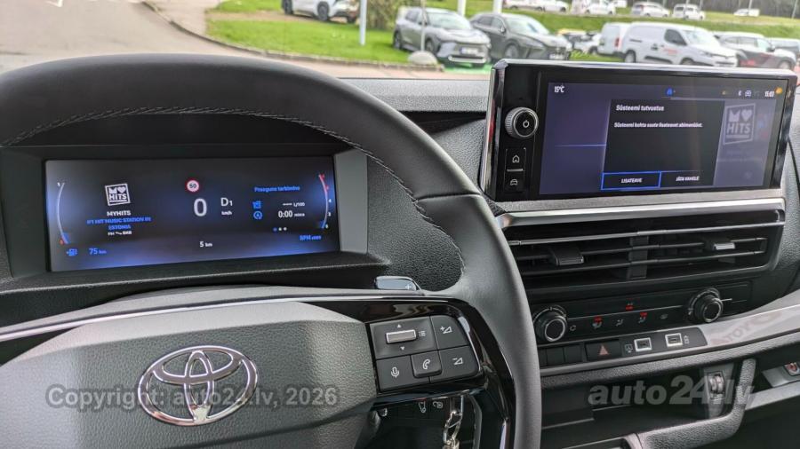Black Toyota Proace 2024 in Tallinn, with an engine capacity of 2.00 L and mileage of 39 thousand km for 33990 €, photo 14 on AUTOMOTO.COM.LV