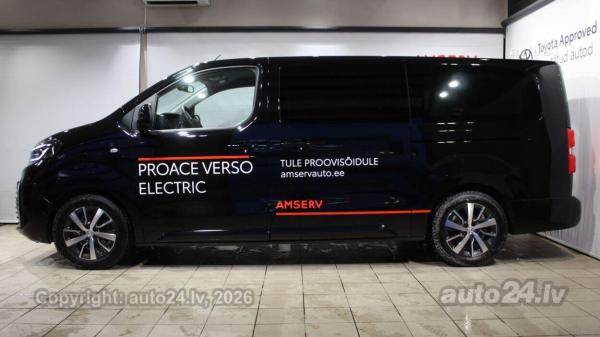 Black Toyota Proace 2025 in Tallinn, with an engine capacity of 0.00 L and mileage of 8 thousand km for 59990 €, photo 3 on AUTOMOTO.COM.LV