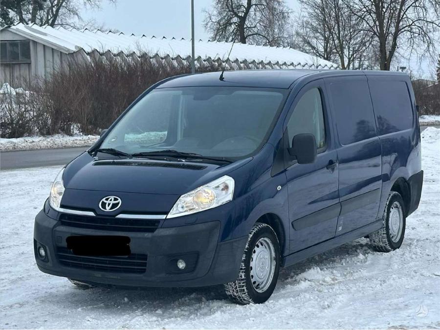 Zils Toyota Proace 2016 Tauragė, ar dzinēja tilpumu 2.00 L un nobraukumu 216 tūkst. km par 4000 €, foto 1 vietnē AUTOMOTO.COM.LV