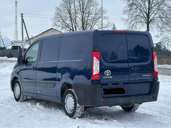 Blue Toyota Proace 2016 in Taurage, with an engine capacity of 2.00 L and mileage of 216 thousand km for 4000 €, photo 2 on AUTOMOTO.COM.LV