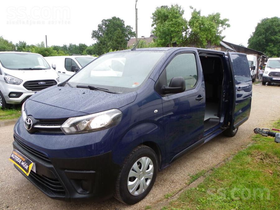 Zils Toyota Proace 2017 Valka, ar dzinēja tilpumu 2.00 L un nobraukumu 230 tūkst. km par 8800 €, foto 1 vietnē AUTOMOTO.COM.LV