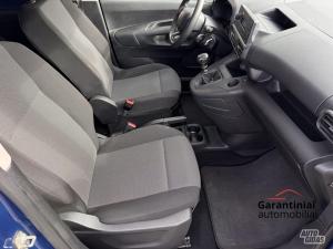 Blue Toyota Proace 2022 in Avizieniai, with an engine capacity of 1.20 L and mileage of 179 thousand km for 12950 €, photo 5 on AUTOMOTO.COM.LV