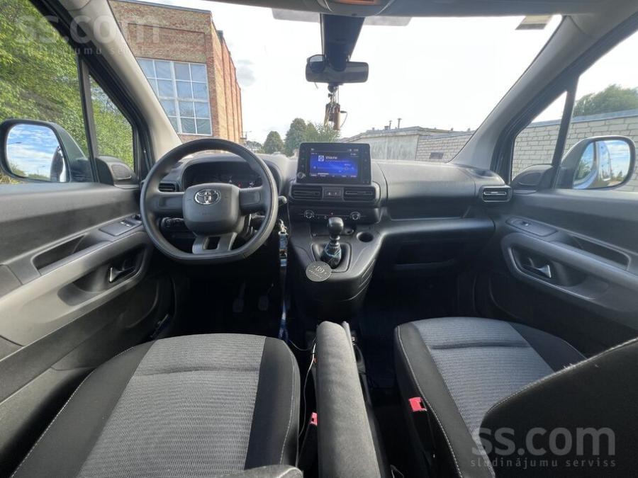 Brūns Toyota Proace 2022 Rīga, ar dzinēja tilpumu 1.50 L un nobraukumu 98 tūkst. km par 14200 €, foto 6 vietnē AUTOMOTO.COM.LV