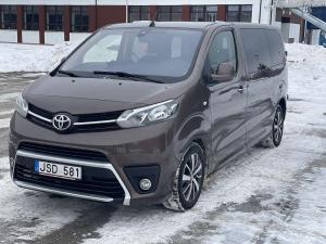 Brūns Toyota Proace 2017 Ukmergė, ar dzinēja tilpumu 2.00 L un nobraukumu 307 tūkst. km par 14200 €, foto  vietnē AUTOMOTO.COM.LV