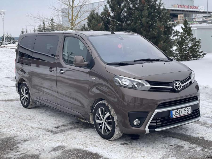 Brūns Toyota Proace 2017 Ukmergė, ar dzinēja tilpumu 2.00 L un nobraukumu 307 tūkst. km par 14200 €, foto 2 vietnē AUTOMOTO.COM.LV