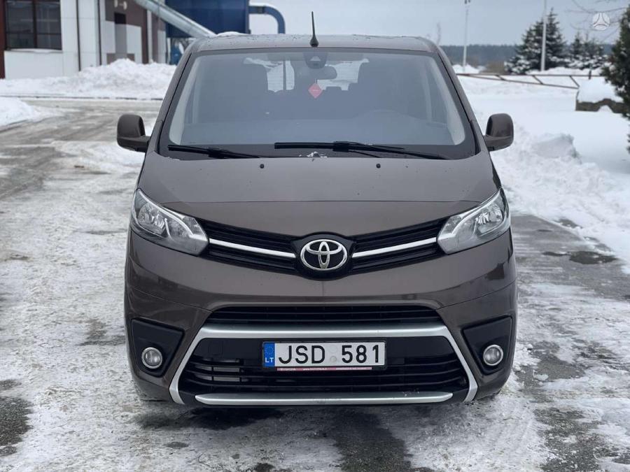 Brūns Toyota Proace 2017 Ukmergė, ar dzinēja tilpumu 2.00 L un nobraukumu 307 tūkst. km par 14200 €, foto 3 vietnē AUTOMOTO.COM.LV