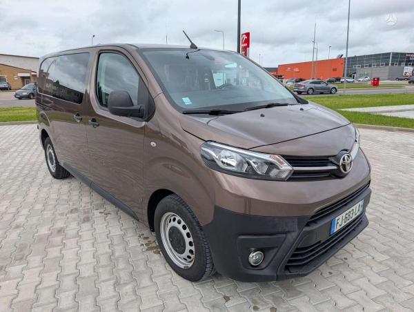 Brūns Toyota Proace 2019 Tauragė, ar dzinēja tilpumu 2.00 L un nobraukumu 124 tūkst. km par 11495 €, foto 3 vietnē AUTOMOTO.COM.LV