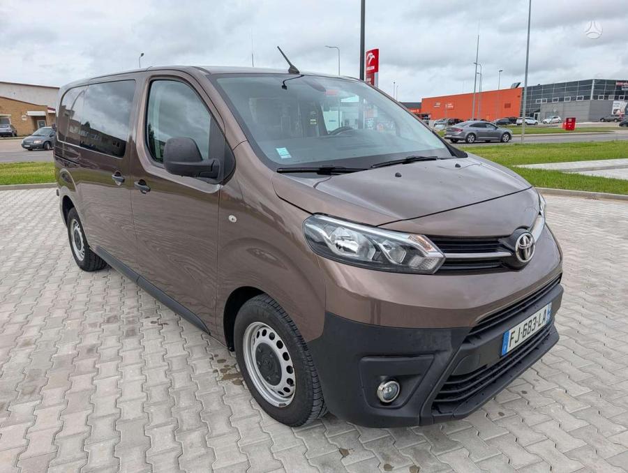 Brūns Toyota Proace 2019 Tauragė, ar dzinēja tilpumu 2.00 L un nobraukumu 124 tūkst. km par 11495 €, foto 4 vietnē AUTOMOTO.COM.LV