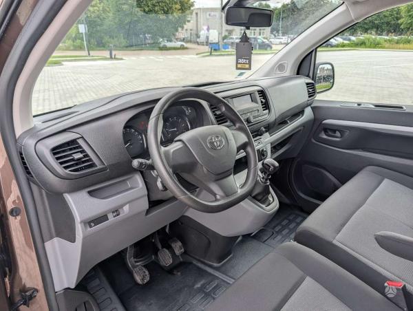Brūns Toyota Proace 2019 Tauragė, ar dzinēja tilpumu 2.00 L un nobraukumu 124 tūkst. km par 11495 €, foto 9 vietnē AUTOMOTO.COM.LV