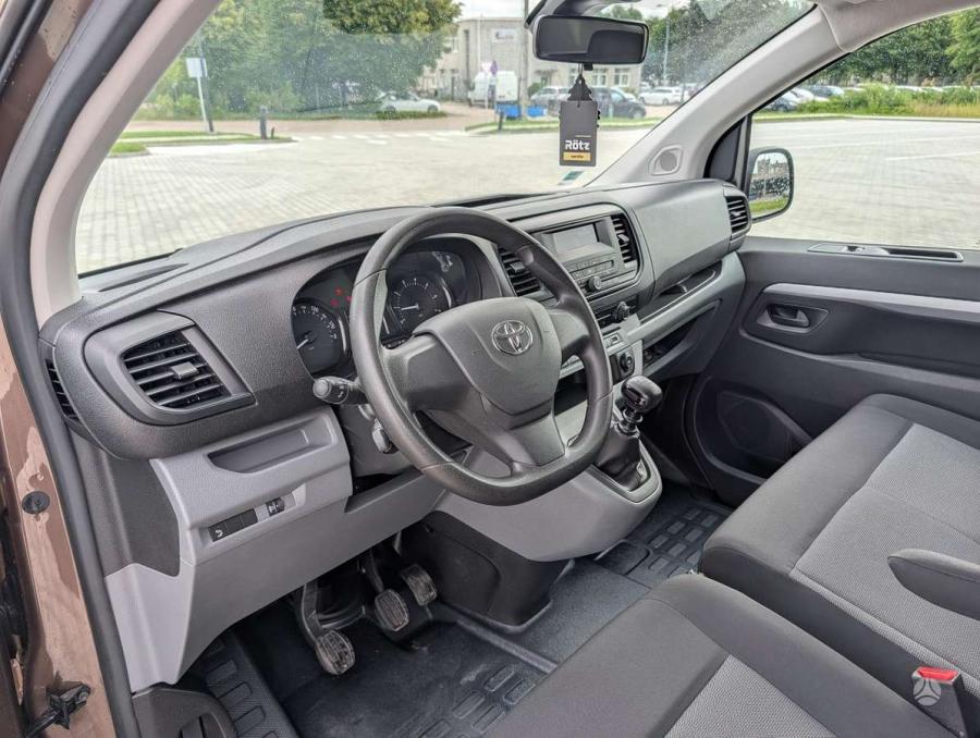 Brūns Toyota Proace 2019 Tauragė, ar dzinēja tilpumu 2.00 L un nobraukumu 124 tūkst. km par 11495 €, foto 10 vietnē AUTOMOTO.COM.LV