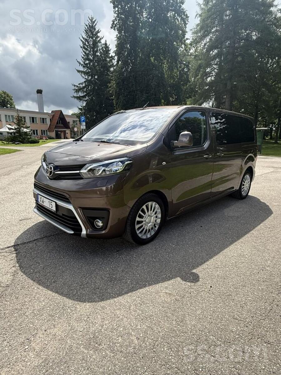 Brūns Toyota Proace 2017 Jelgava, ar dzinēja tilpumu 1.60 L un nobraukumu 126 tūkst. km par 16900 €, foto 3 vietnē AUTOMOTO.COM.LV