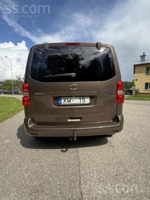 Brūns Toyota Proace 2017 Jelgava, ar dzinēja tilpumu 1.60 L un nobraukumu 126 tūkst. km par 16900 €, foto 7 vietnē AUTOMOTO.COM.LV