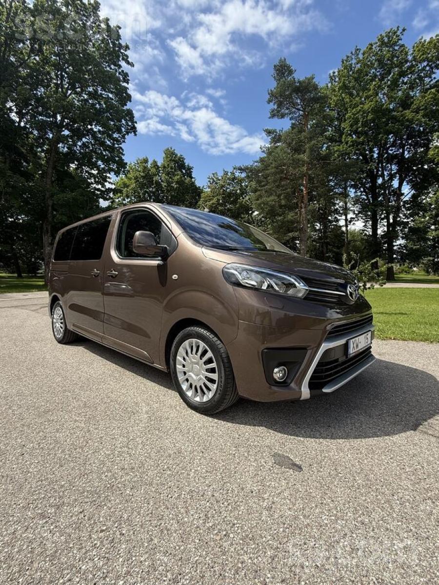 Brūns Toyota Proace 2017 Jelgava, ar dzinēja tilpumu 1.60 L un nobraukumu 126 tūkst. km par 16900 €, foto 12 vietnē AUTOMOTO.COM.LV