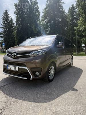 Brūns Toyota Proace 2017 Jelgava, ar dzinēja tilpumu 1.60 L un nobraukumu 126 tūkst. km par 16900 €, foto  vietnē AUTOMOTO.COM.LV