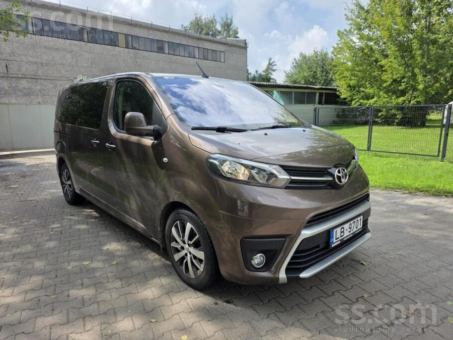 Brūns Toyota Proace 2017 Rīga, ar dzinēja tilpumu 2.00 L un nobraukumu 68 tūkst. km par 22000 €, foto 3 vietnē AUTOMOTO.COM.LV