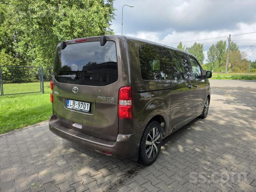 Brūns Toyota Proace 2017 Rīga, ar dzinēja tilpumu 2.00 L un nobraukumu 68 tūkst. km par 22000 €, foto 4 vietnē AUTOMOTO.COM.LV