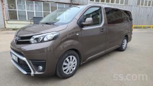 Brūns Toyota Proace 2017 Rīga, ar dzinēja tilpumu 2.00 L un nobraukumu 259 tūkst. km par 13500 €, foto 1 vietnē AUTOMOTO.COM.LV