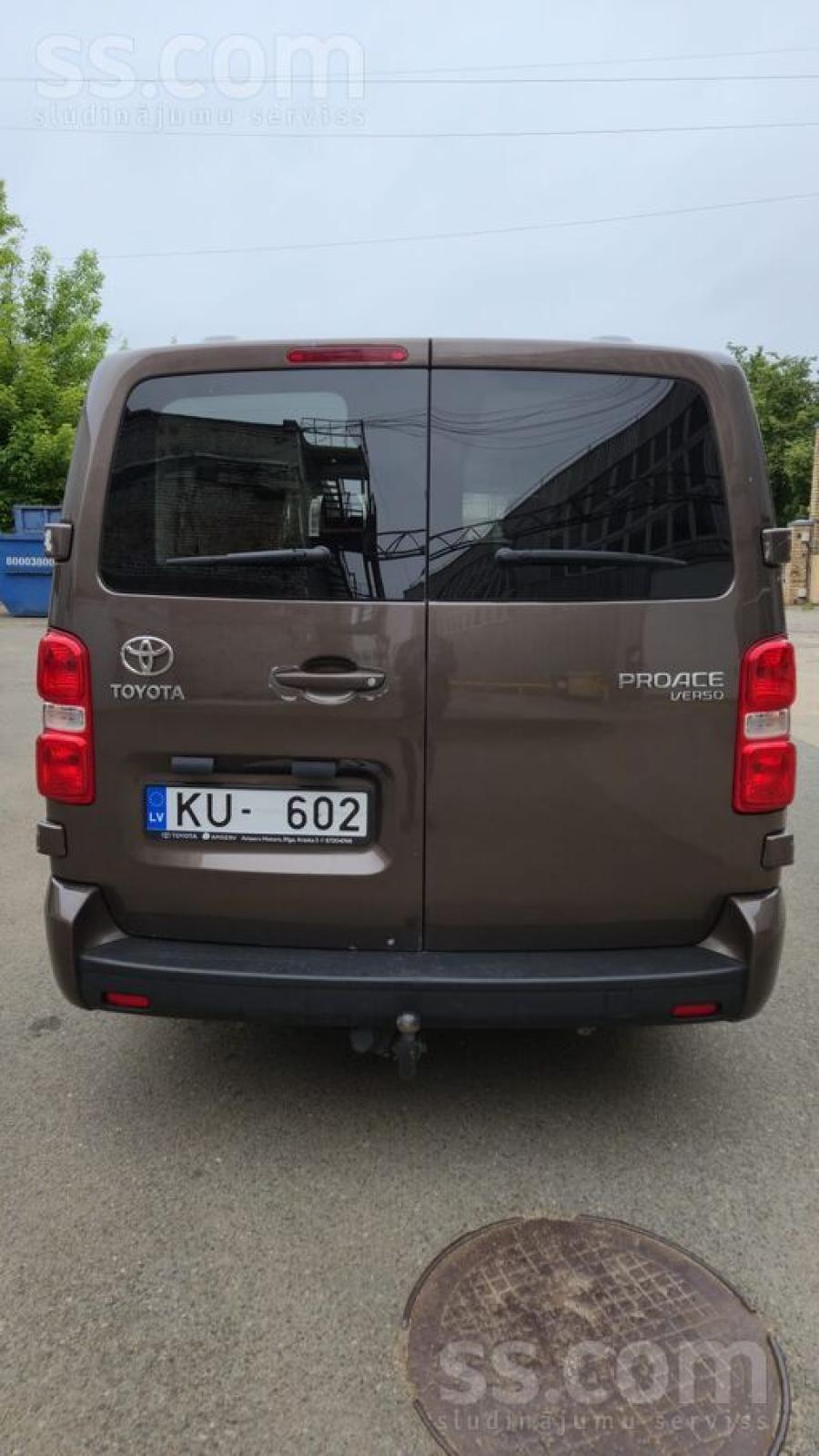 Brūns Toyota Proace 2017 Rīga, ar dzinēja tilpumu 2.00 L un nobraukumu 259 tūkst. km par 13500 €, foto 6 vietnē AUTOMOTO.COM.LV