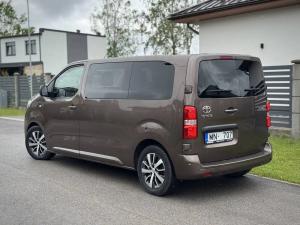 Brown Toyota Proace 2018 in Jelgava, with an engine capacity of 2.00 L and mileage of 123 thousand km for 19800 €, photo 3 on AUTOMOTO.COM.LV