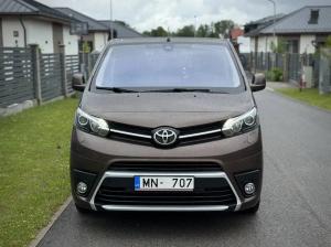 Brown Toyota Proace 2018 in Jelgava, with an engine capacity of 2.00 L and mileage of 123 thousand km for 19800 €, photo 4 on AUTOMOTO.COM.LV