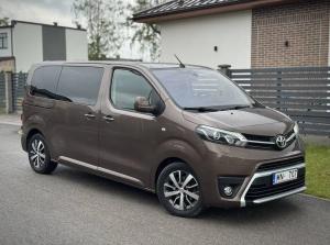 Brown Toyota Proace 2018 in Jelgava, with an engine capacity of 2.00 L and mileage of 123 thousand km for 19800 €, photo 5 on AUTOMOTO.COM.LV