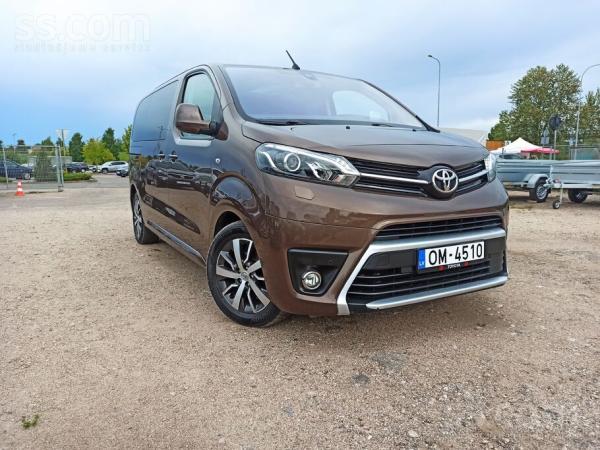 Brown Toyota Proace 2018 in Daugavpils, with an engine capacity of 2.00 L and mileage of 0 thousand km for 24900 €, photo 1 on AUTOMOTO.COM.LV