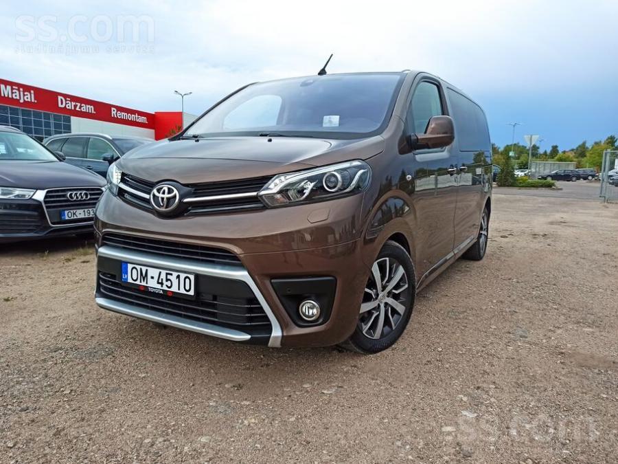 Brūns Toyota Proace 2018 Daugavpils, ar dzinēja tilpumu 2.00 L un nobraukumu 0 tūkst. km par 24900 €, foto 3 vietnē AUTOMOTO.COM.LV