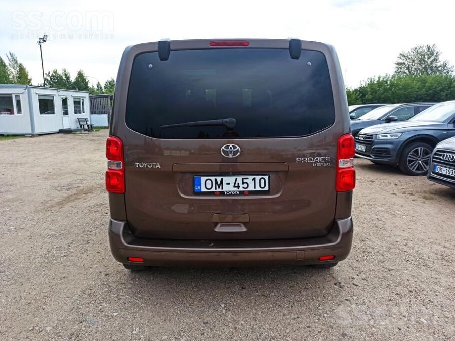 Brūns Toyota Proace 2018 Daugavpils, ar dzinēja tilpumu 2.00 L un nobraukumu 0 tūkst. km par 24900 €, foto 7 vietnē AUTOMOTO.COM.LV