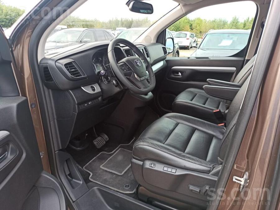 Brūns Toyota Proace 2018 Daugavpils, ar dzinēja tilpumu 2.00 L un nobraukumu 0 tūkst. km par 24900 €, foto 18 vietnē AUTOMOTO.COM.LV