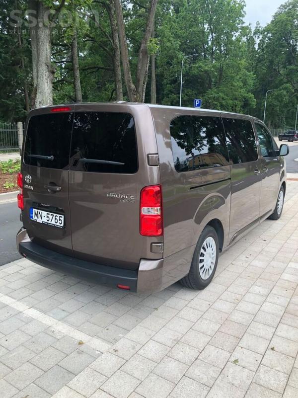Brūns Toyota Proace 2020 Rīga, ar dzinēja tilpumu 2.00 L un nobraukumu 127 tūkst. km par 22500 €, foto 2 vietnē AUTOMOTO.COM.LV