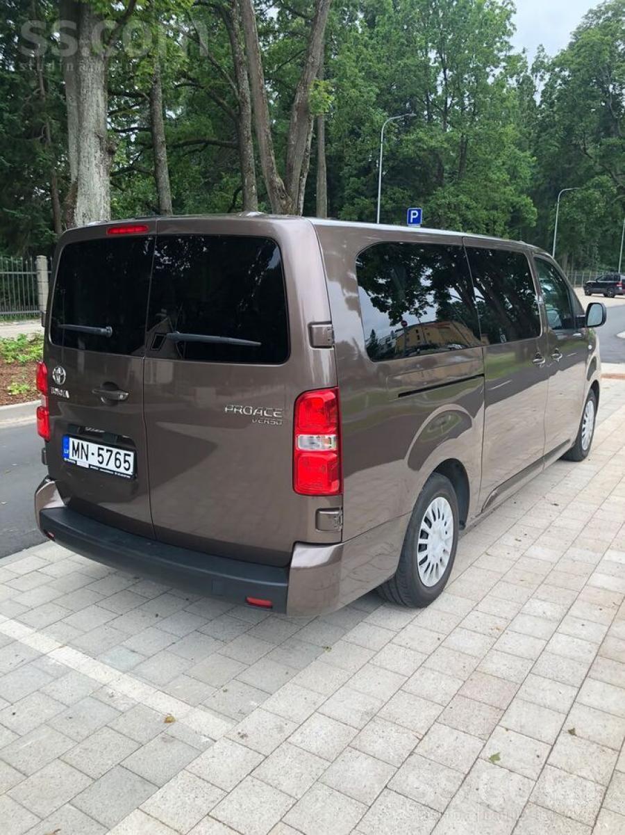Brūns Toyota Proace 2020 Rīga, ar dzinēja tilpumu 2.00 L un nobraukumu 127 tūkst. km par 22500 €, foto 3 vietnē AUTOMOTO.COM.LV