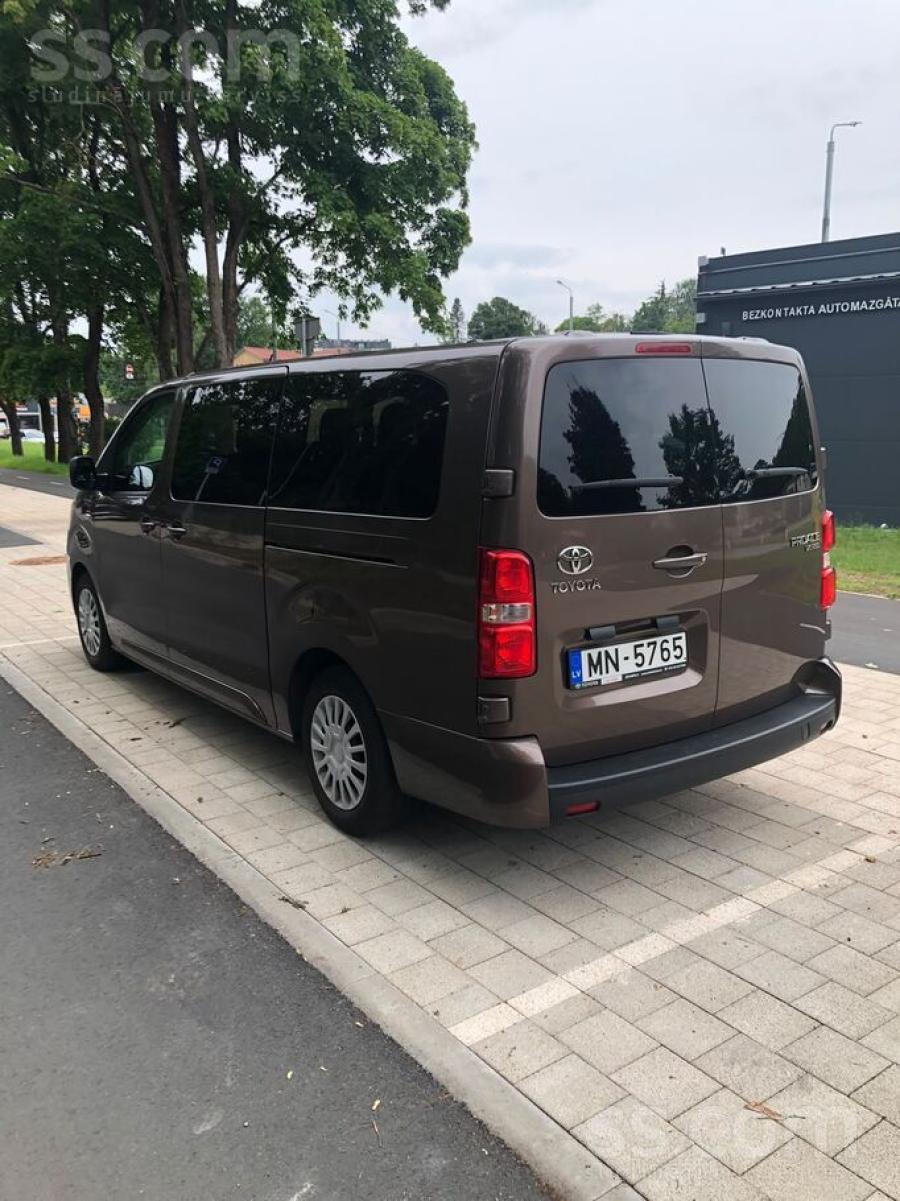 Brūns Toyota Proace 2020 Rīga, ar dzinēja tilpumu 2.00 L un nobraukumu 127 tūkst. km par 22500 €, foto 7 vietnē AUTOMOTO.COM.LV