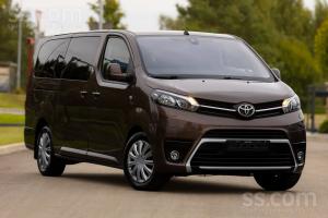 Brown Toyota Proace 2020 in Jelgava, with an engine capacity of 2.00 L and mileage of 0 thousand km for 16700 €, photo 4 on AUTOMOTO.COM.LV
