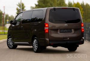 Brown Toyota Proace 2020 in Jelgava, with an engine capacity of 2.00 L and mileage of 0 thousand km for 16700 €, photo 7 on AUTOMOTO.COM.LV
