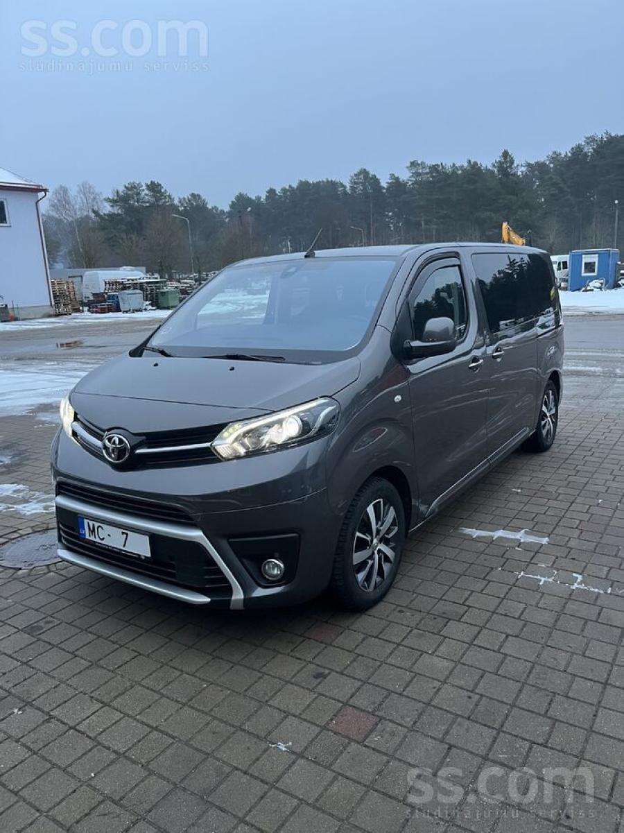 Brown Toyota Proace 2023 in Valmiera, with an engine capacity of 2.00 L and mileage of 40 thousand km for 45000 €, photo 10 on AUTOMOTO.COM.LV