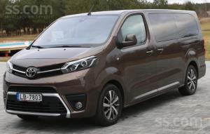 Brūns Toyota Proace 2017 Ventspils, ar dzinēja tilpumu 2.00 L un nobraukumu 140 tūkst. km par 20000 €, foto  vietnē AUTOMOTO.COM.LV