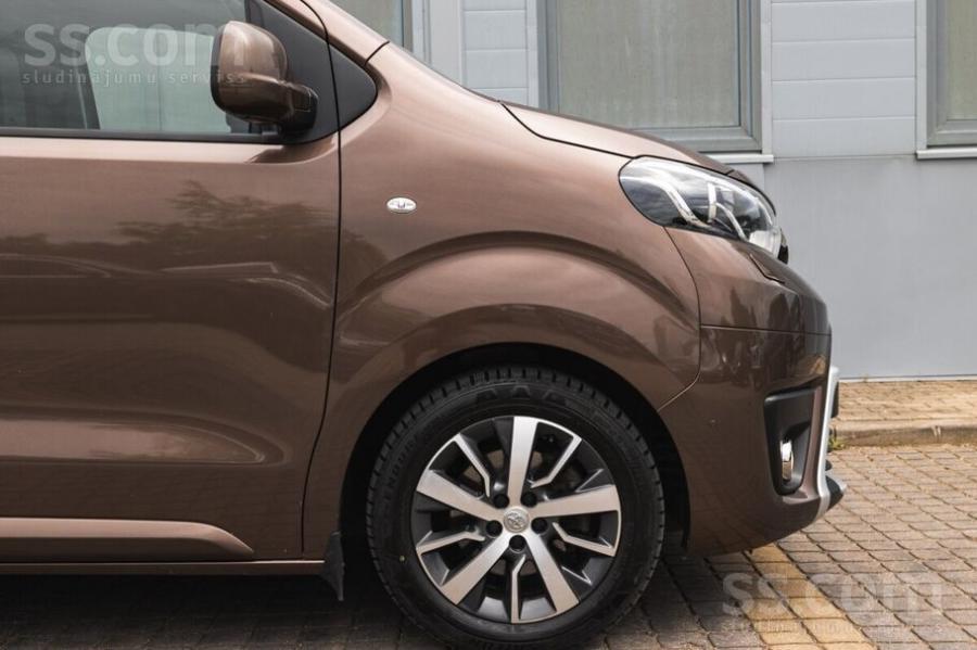 Brūns Toyota Proace 2021 Ventspils, ar dzinēja tilpumu 2.00 L un nobraukumu 214 tūkst. km par 26000 €, foto 10 vietnē AUTOMOTO.COM.LV