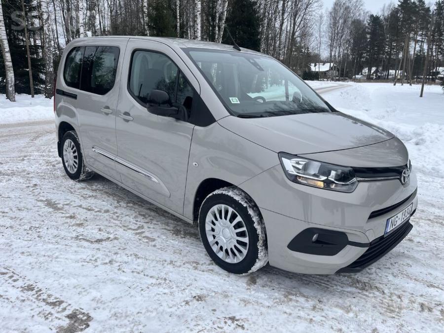 Brūns Toyota Proace 2022 Rīga, ar dzinēja tilpumu 1.50 L un nobraukumu 131 tūkst. km par 13900 €, foto 1 vietnē AUTOMOTO.COM.LV