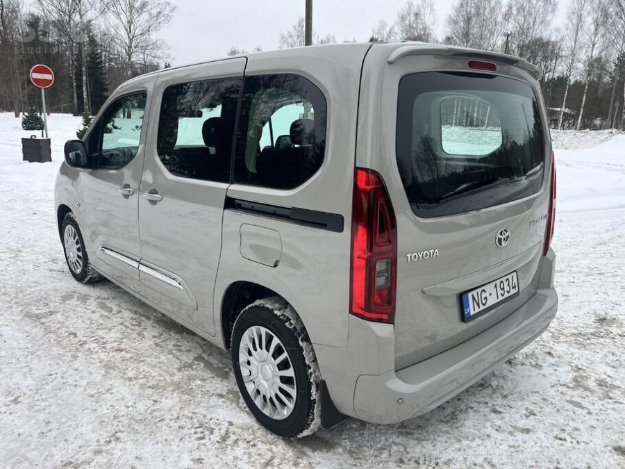 Brūns Toyota Proace 2022 Rīga, ar dzinēja tilpumu 1.50 L un nobraukumu 131 tūkst. km par 13900 €, foto 6 vietnē AUTOMOTO.COM.LV